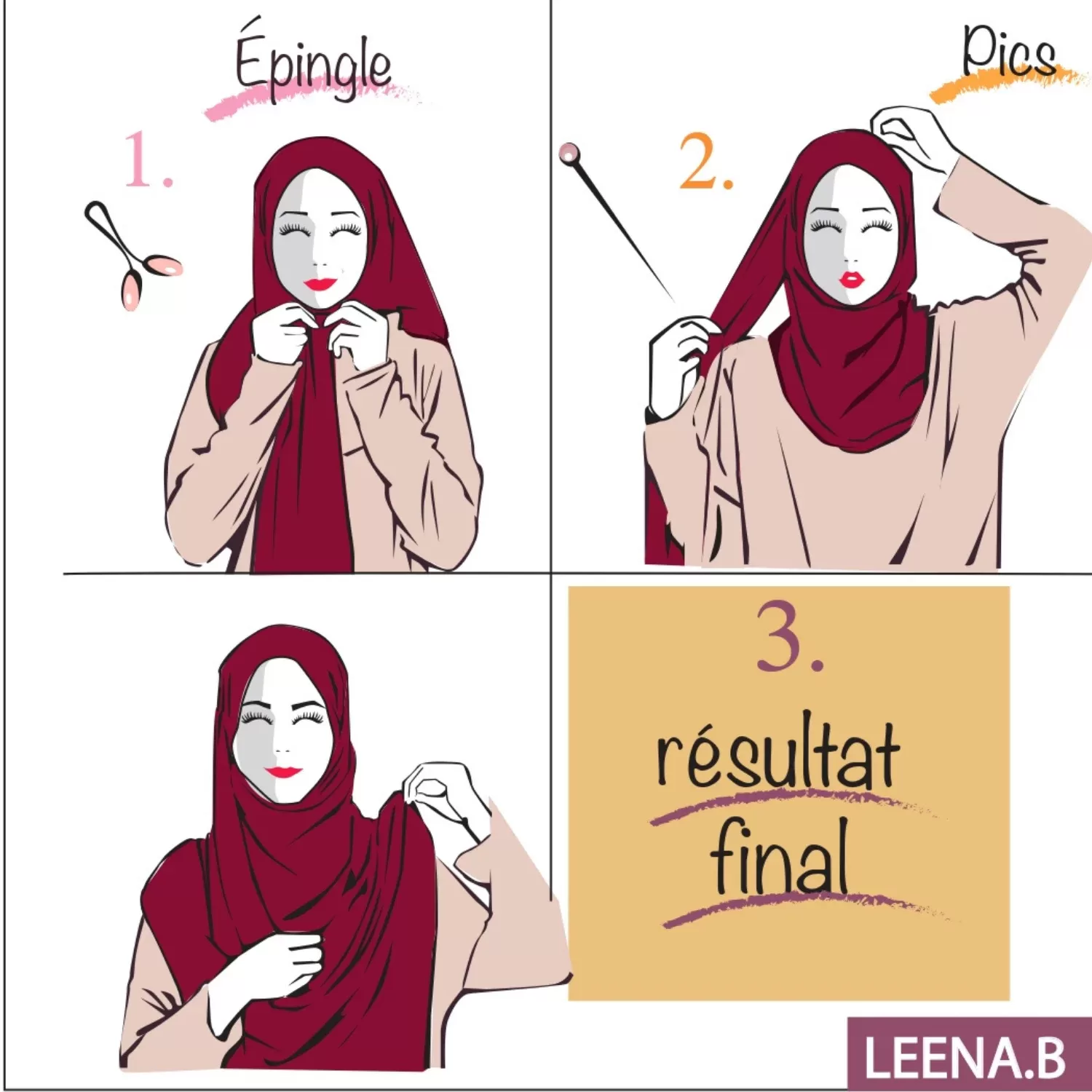 Comment mettre son hijab ? - Leena Boutique